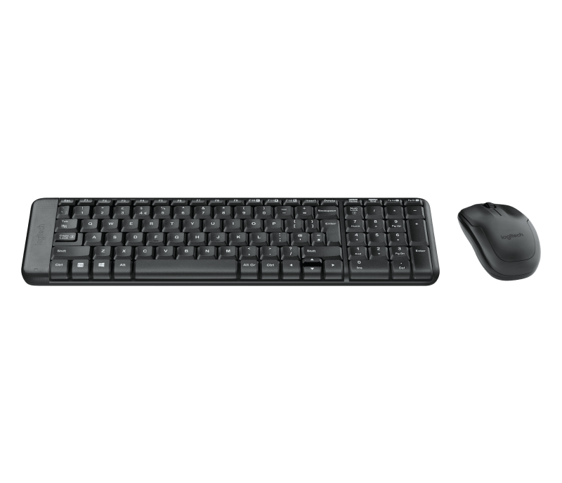 Kit wireless Logitech MK220, negru - Dacris.net