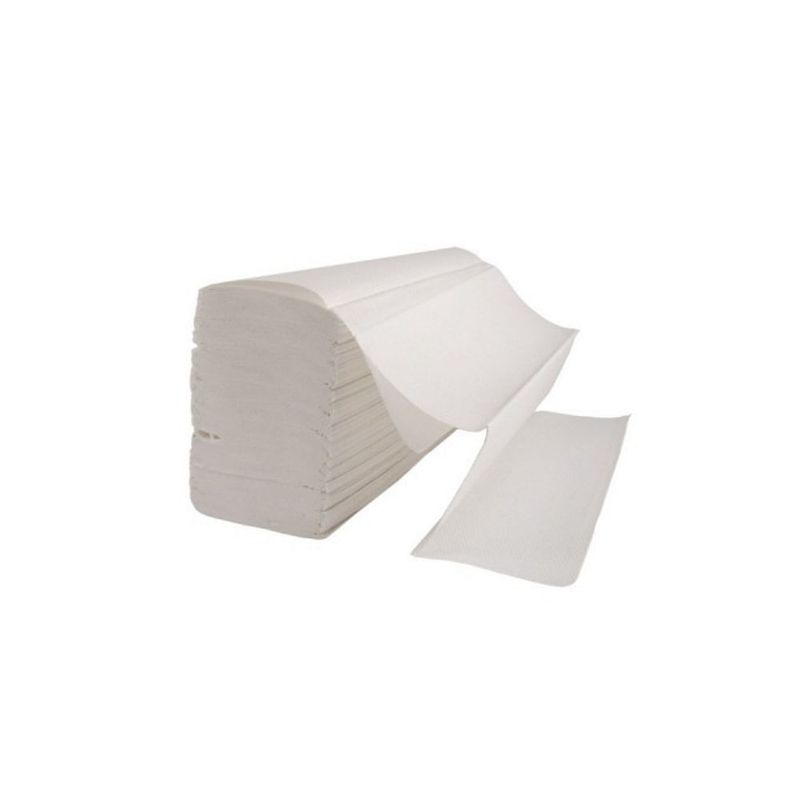 Servetele pliate V albe 2 straturi 25x22cm 150 set - Dacris.net
