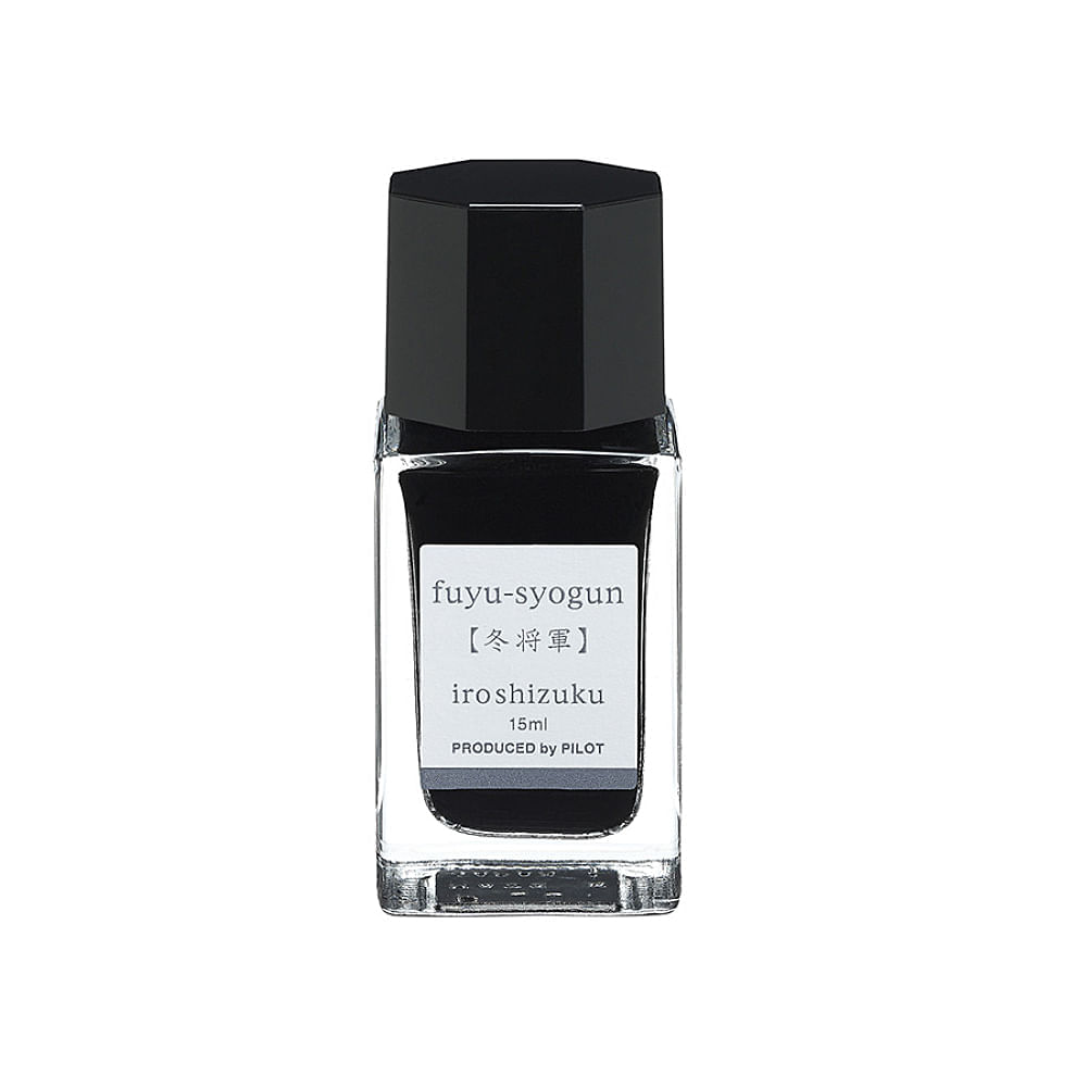 Cerneala stilou Pilot Iroshizuku "Fuyu-Syogun" 15 ml gri - Dacris.net