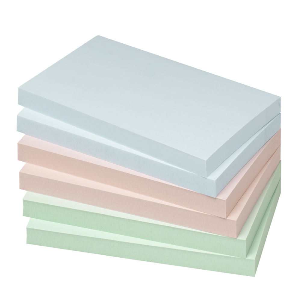 Notite adezive Info Notes, 75 x 125 mm, verde, 100 file - Dacris.net