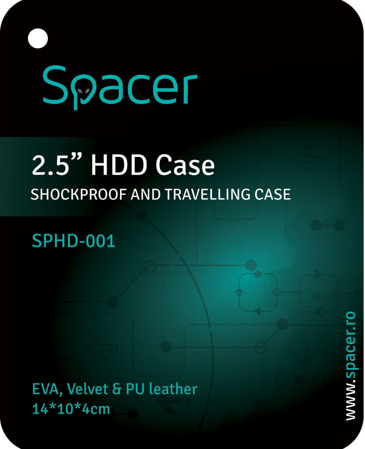 Husa HDD extern Spacher SPHD-001, 2.5 inch - Dacris.net