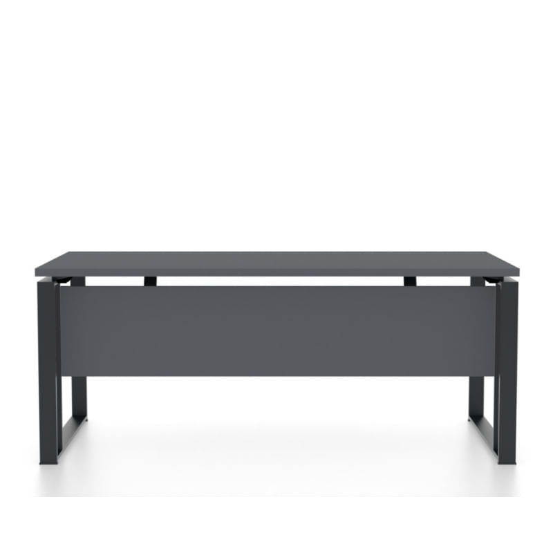 Birou operational SOLID antracit 160 x 80 x 75 cm - Dacris.Net - Dacris.net
